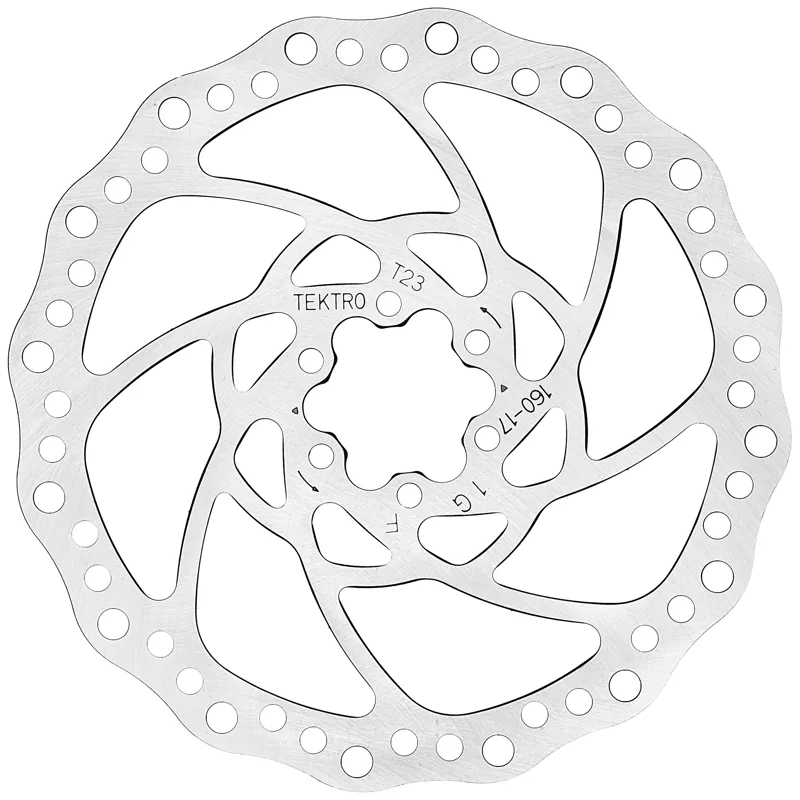 Tektro Rotor TR24 Silver 180mm